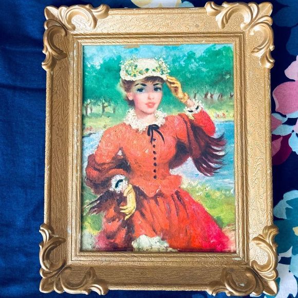 Vintage | Art | Vintage Framed Huldah Art | Poshmark